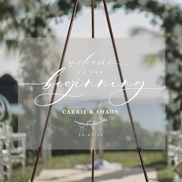 Wedding Welcome Sign - Etsy