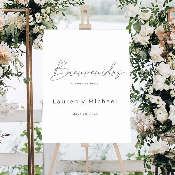 Bienvenidos Sign - Etsy