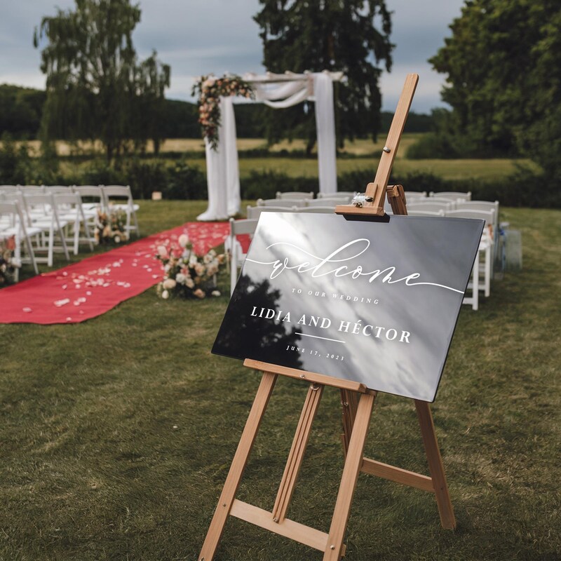 Acrylic Wedding Signs - Etsy