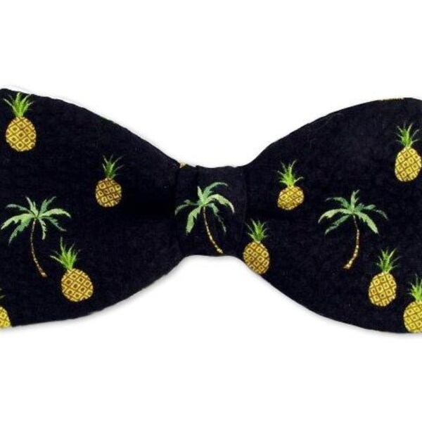 Palm Tree Bow Tie - Etsy