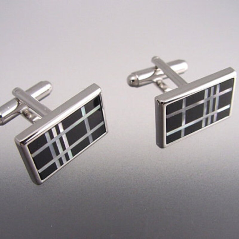 Gemstone Cufflinks - Etsy
