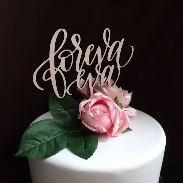 Foreva Eva Cake Topper - Etsy