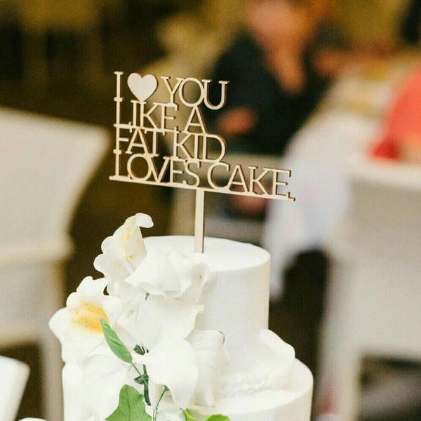 A Fat Kid Loves Cake - Etsy