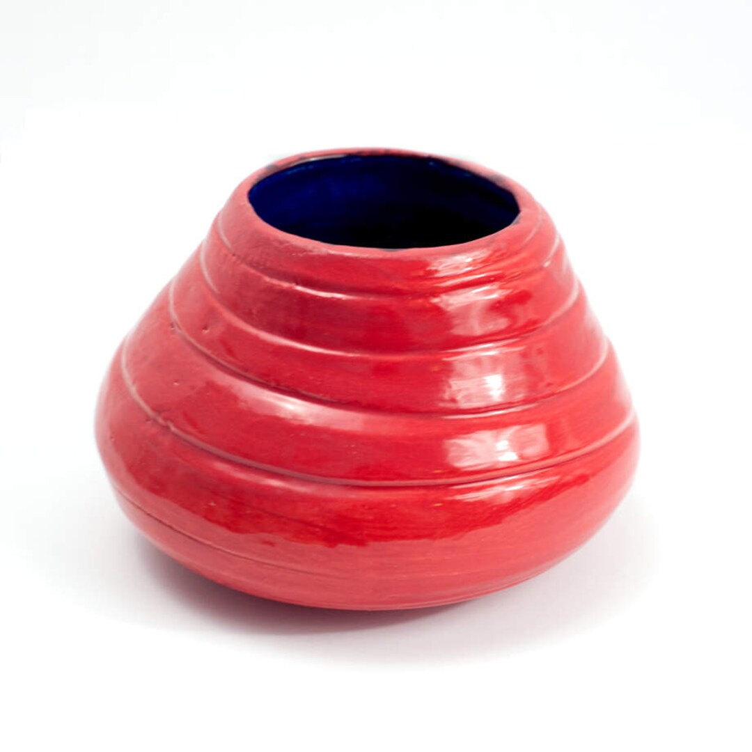 Honey Pot, Ceramic Red Pot, Ceramic Sugar Pot, Ceramic Honey Pot ...