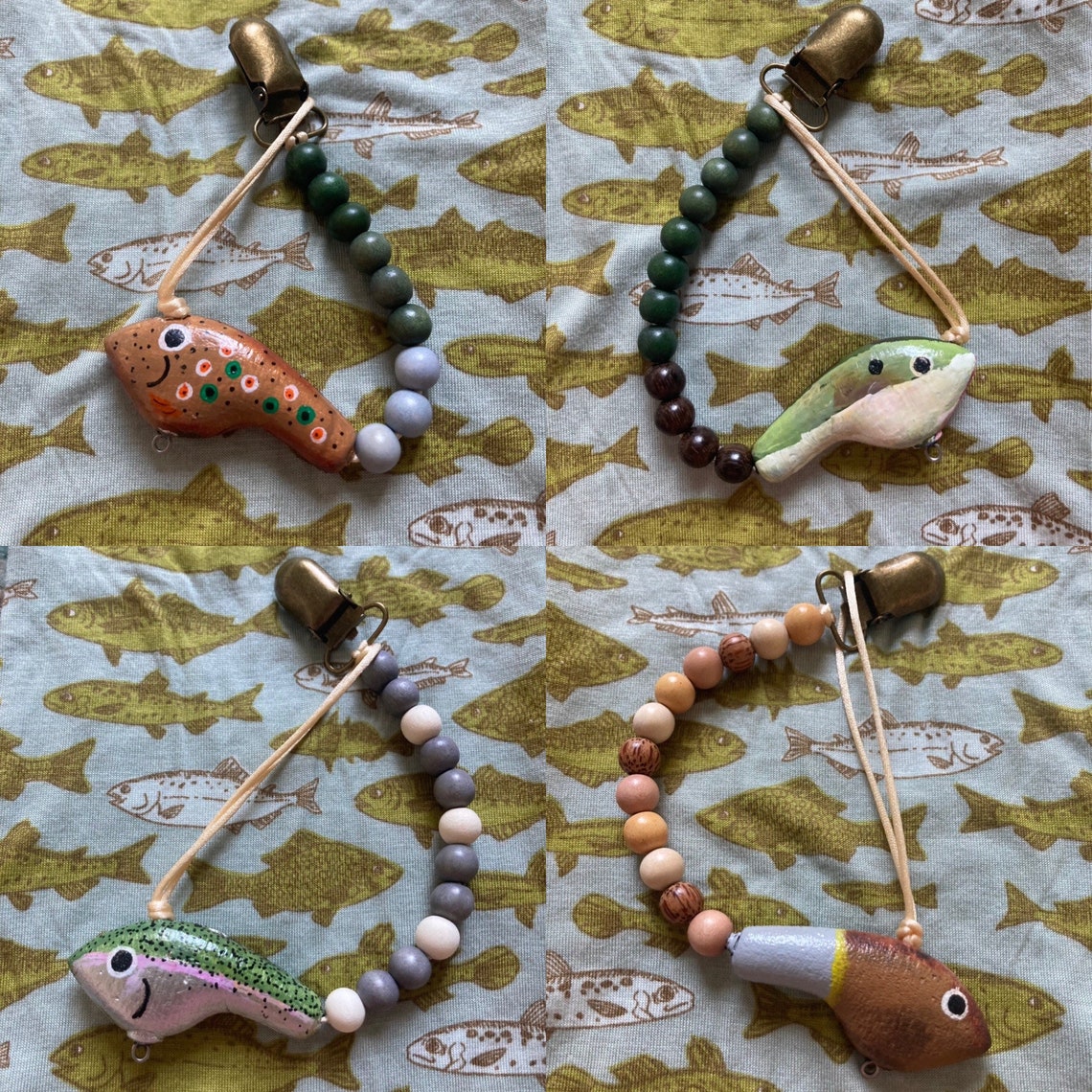 Fishing Lure Pacifier Clip - Etsy