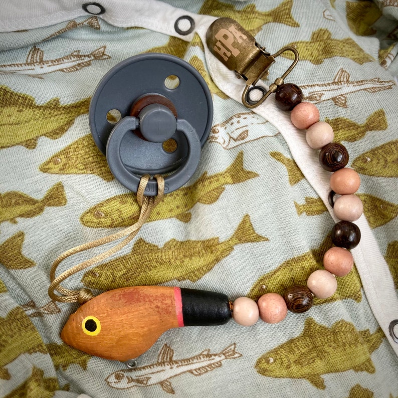 Fishing Lure Pacifier Clip - Etsy