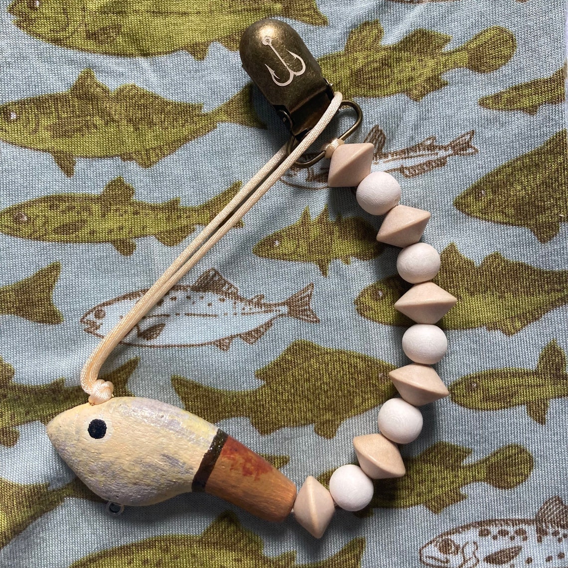 Fishing Lure Pacifier Clip - Etsy