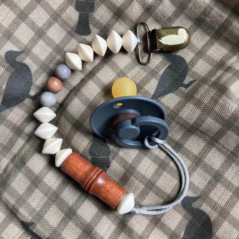 Original Duck Call Pacifier Clip (bicone) - Etsy
