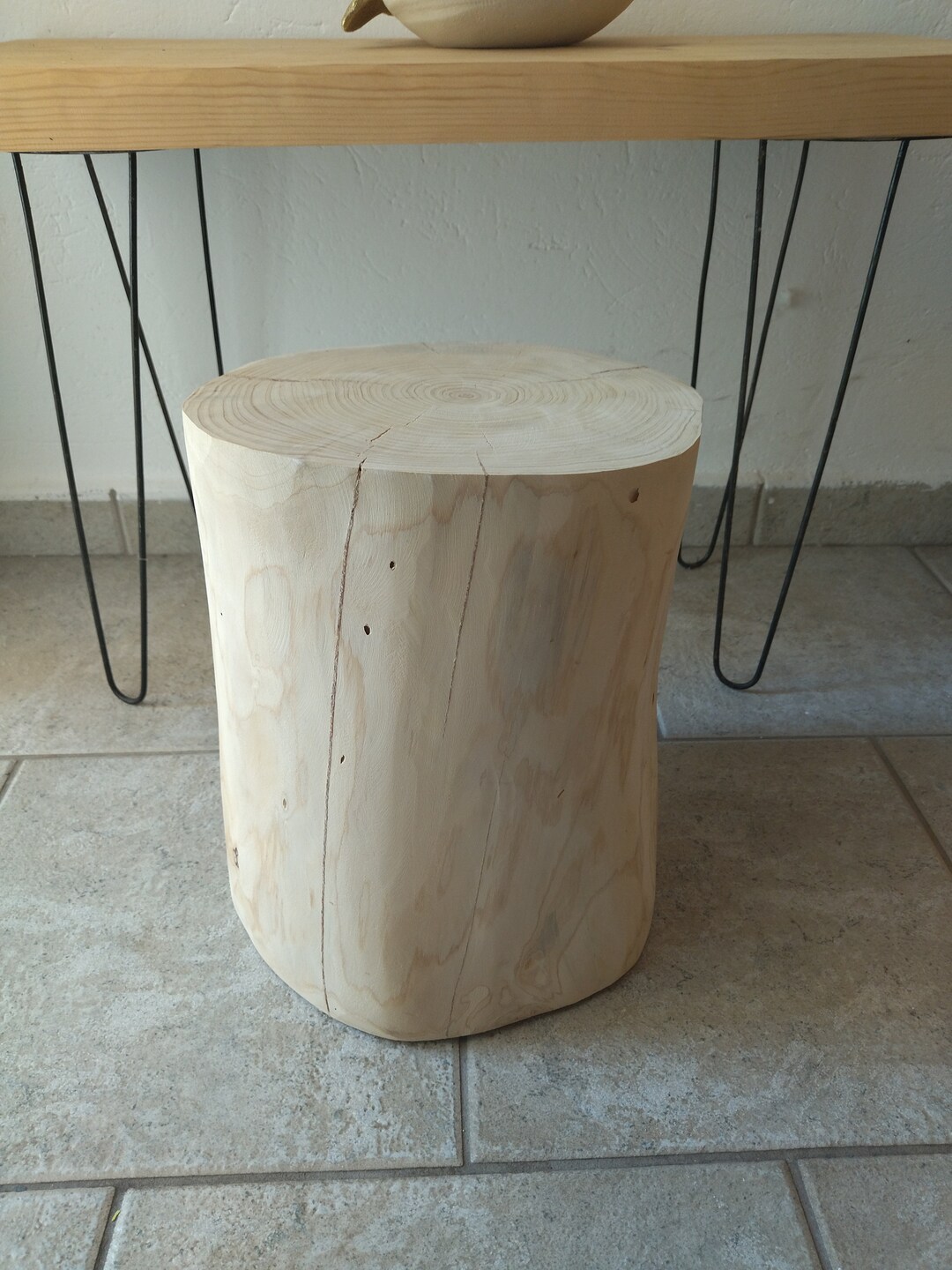 Tree Stump Table, Tree Trunk Table, Stump Table,tronc D'arbre, Bout De ...