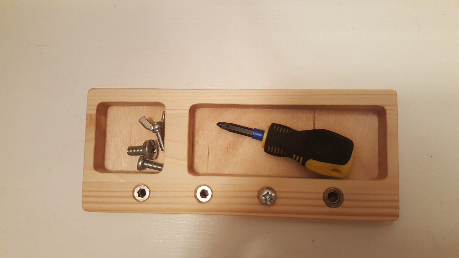 Montessori Screw Board / Educational Toy / Toy Screw Board / - Etsy