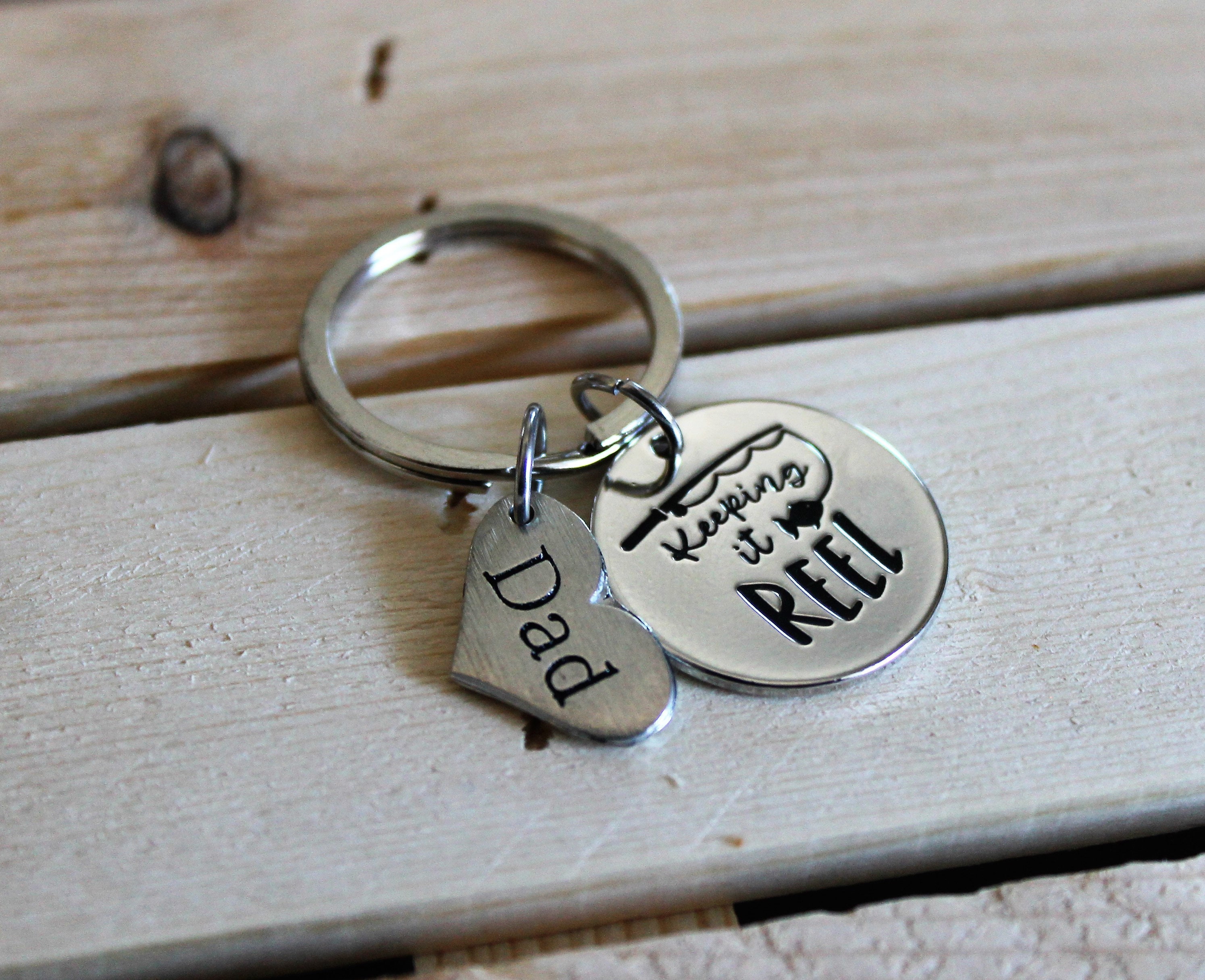 Keeping It REEL Key Chain - Fisherman Keyring - Loves to Fish - Babe ...