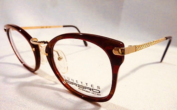 Vintage eyeglasses classic combination frame by Girar… - Gem