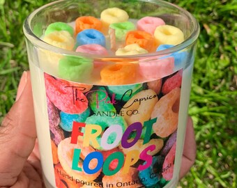 Froot Loops Candle - Etsy