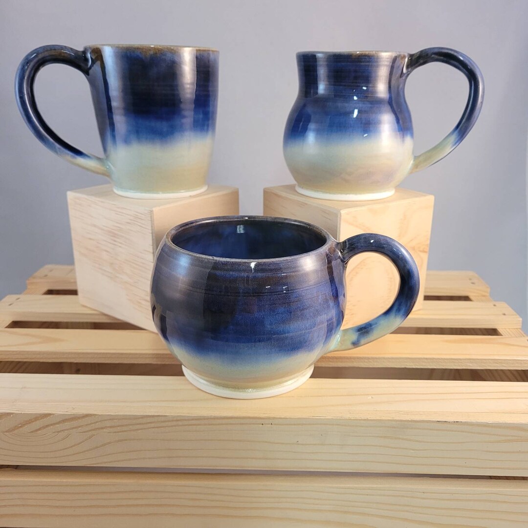 Coffee Mug Cup Handmade Ceramic Pottery (many Colors Available) Made to ...