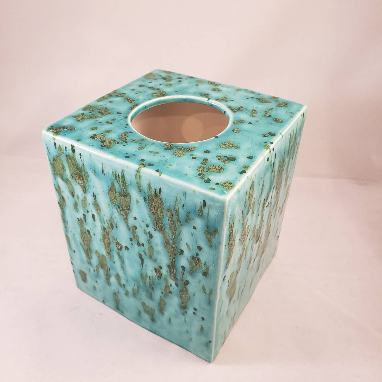 Square Tissue Box Cover Made to Order Handmade Ceramics - Etsy