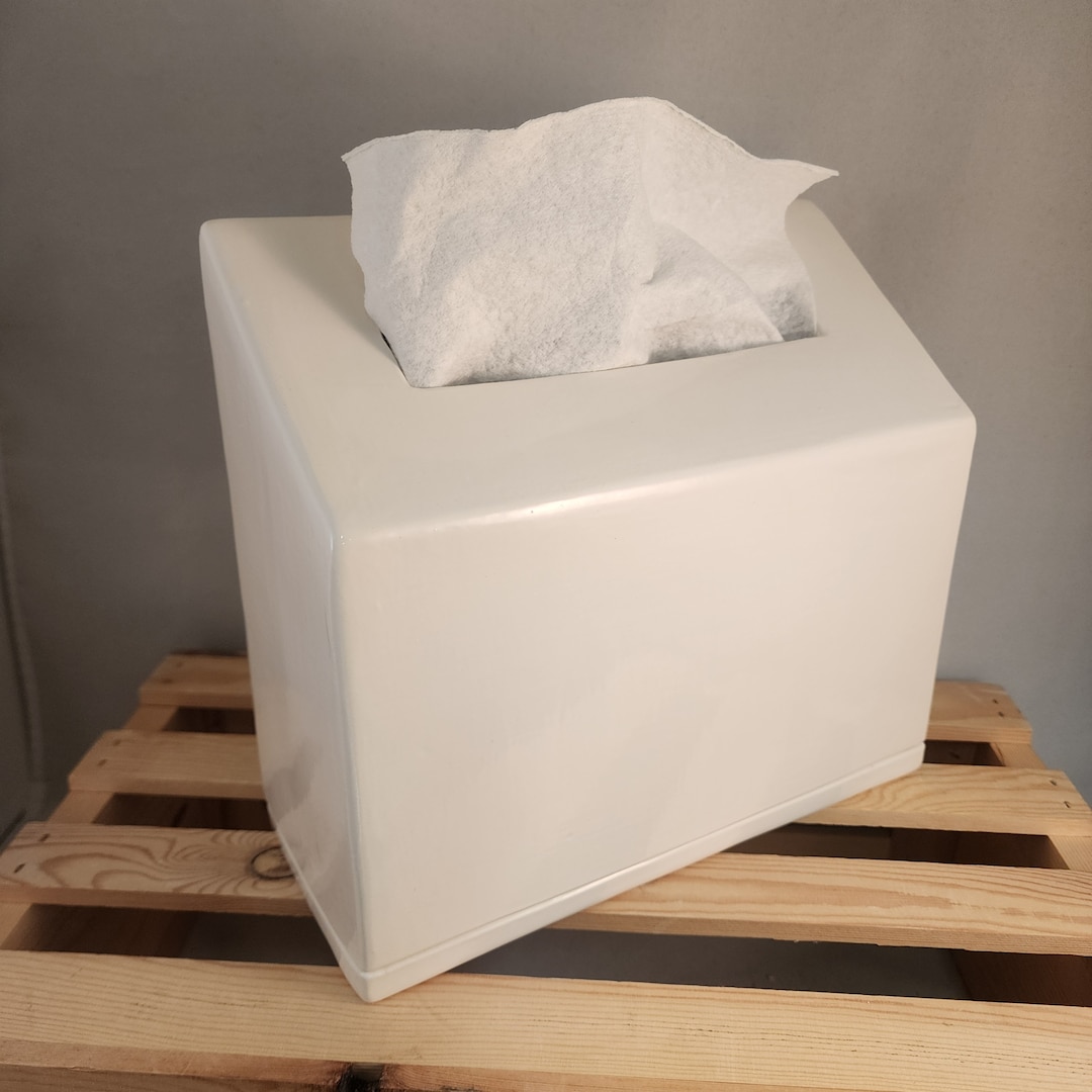 Hand Towel Box Cover Holder With Lid Made to Order Handmade Ceramics ...