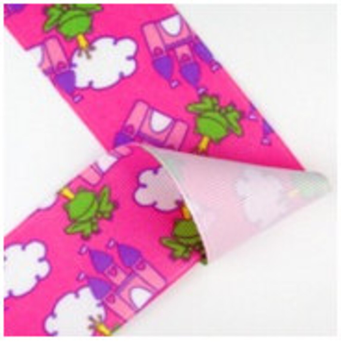 3 Yds Princess Castle Ribbon Frog Prince Grosgrain Ribbon - Etsy