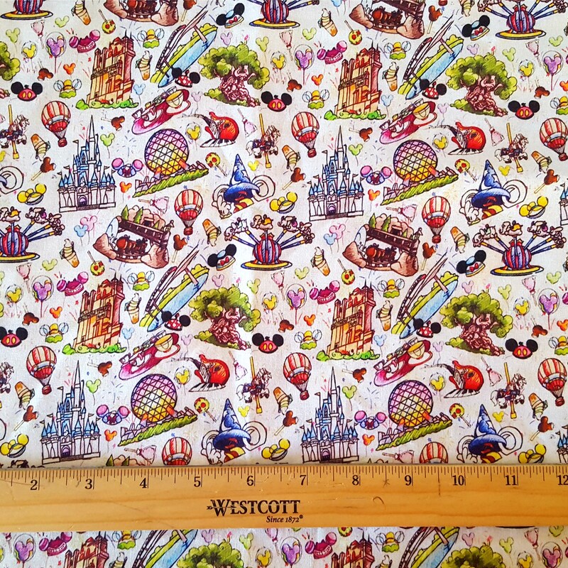 Epcot Fabric - Etsy