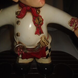 Rare Vintage Chef Statue Peter Mook Signed Italian Chef Restaurant ...