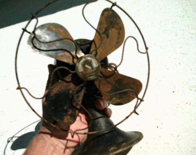Vintage Graybar Electric ~ Metal 10" Fan ~ 1930's Metal Blade Heavy ...