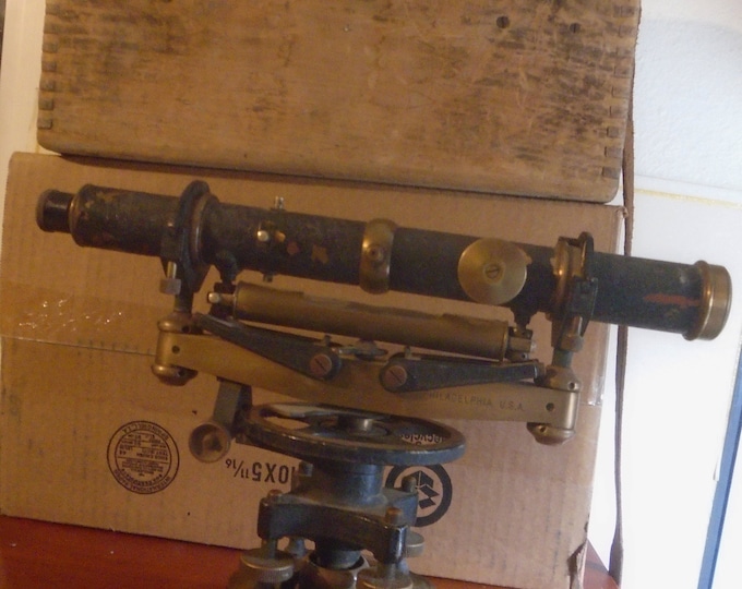 Antique Vintage Warren Knight Co "sterling" Transit Surveying Scope ...