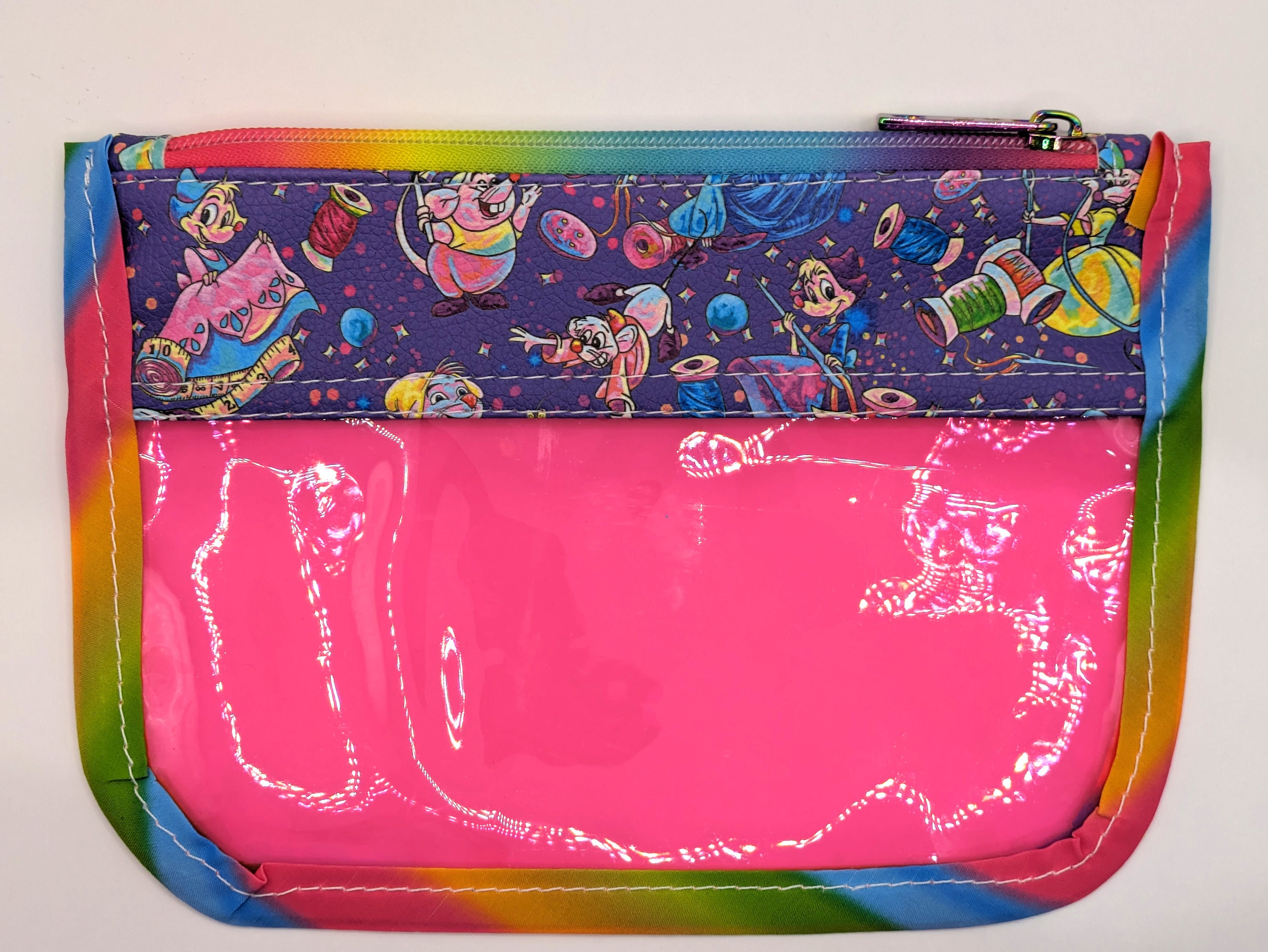 Clear Pouch Clear Flat Pouch Clear Vinyl Pouch Clear Disney - Etsy