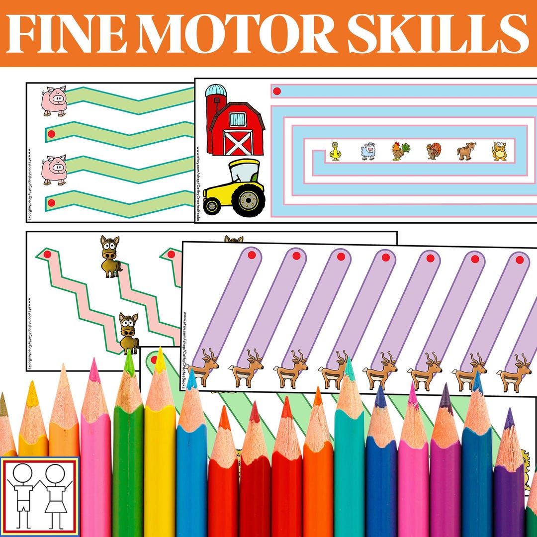 Fine Motor Skills Printables, Activities - Etsy