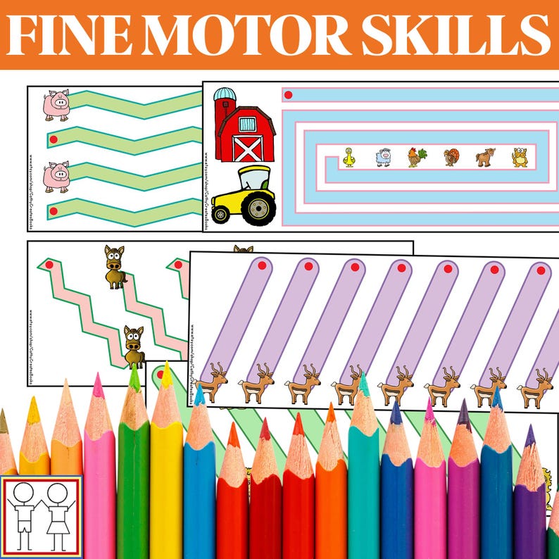 Fine Motor Skills Printables, Activities - Etsy