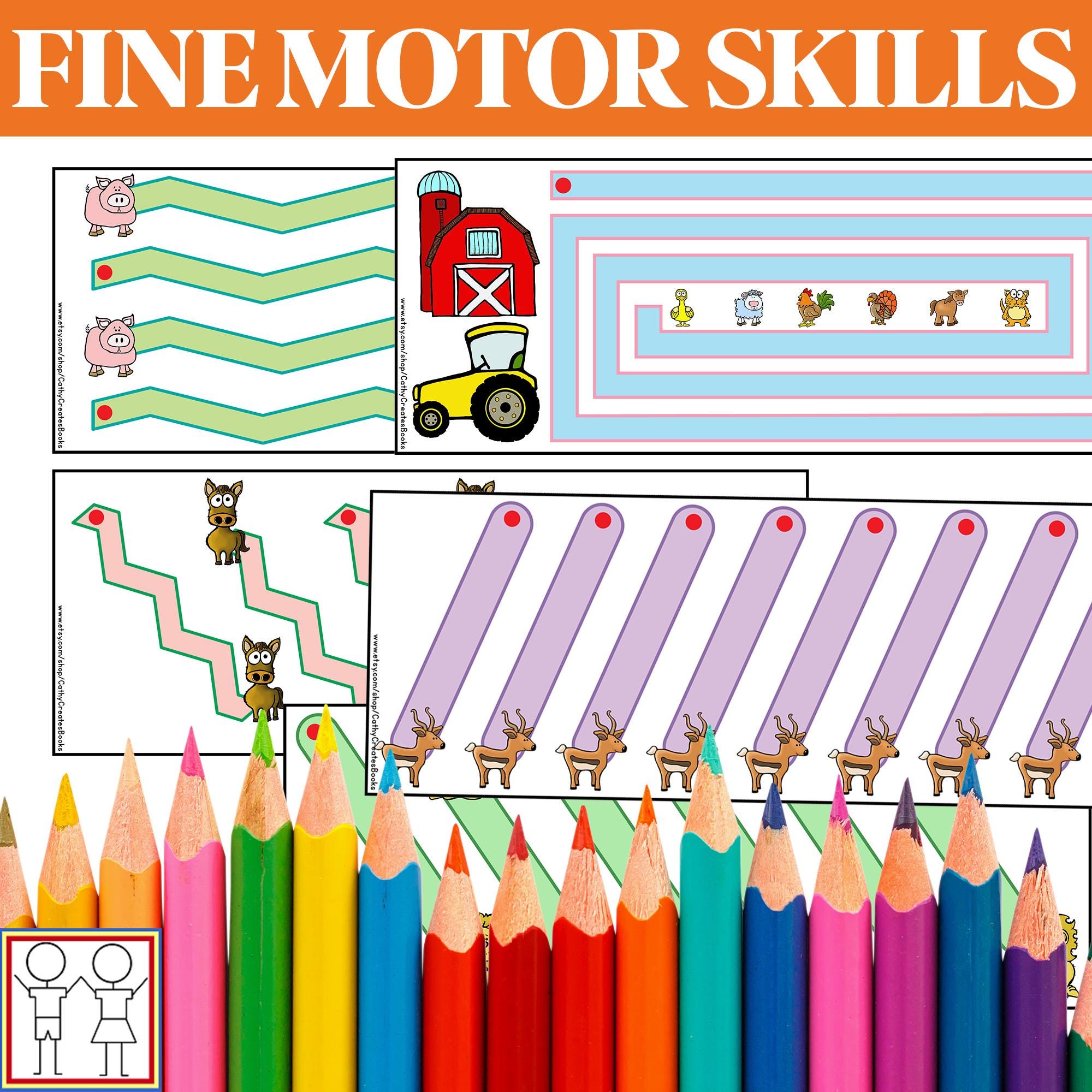 Fine Motor Skills Printables, Activities - Etsy