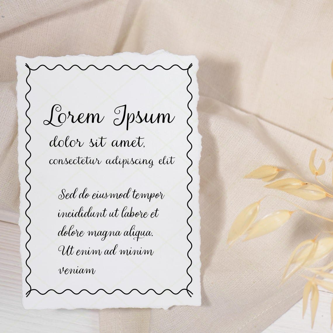 Invitation Card Border SVG, Wedding Invitation Border Whimsical Border ...