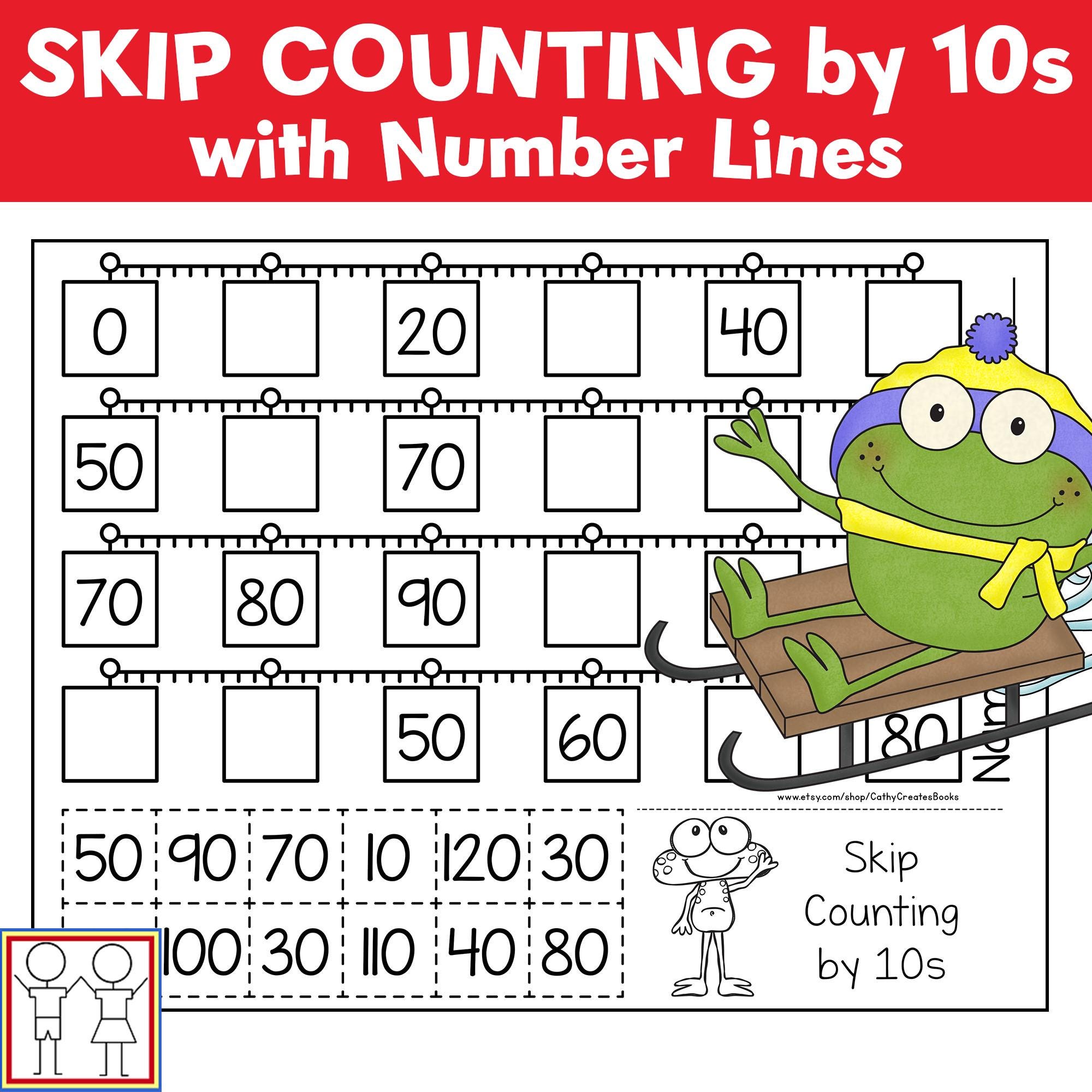 Skip Counting By 10 Worksheets