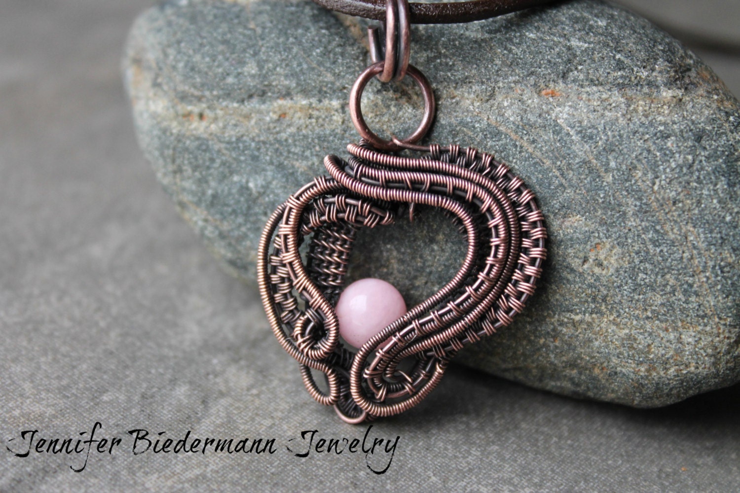 PDF Tutorial, Wire Weave Heart Pendant, Wire Weave Pattern, Pendant ...