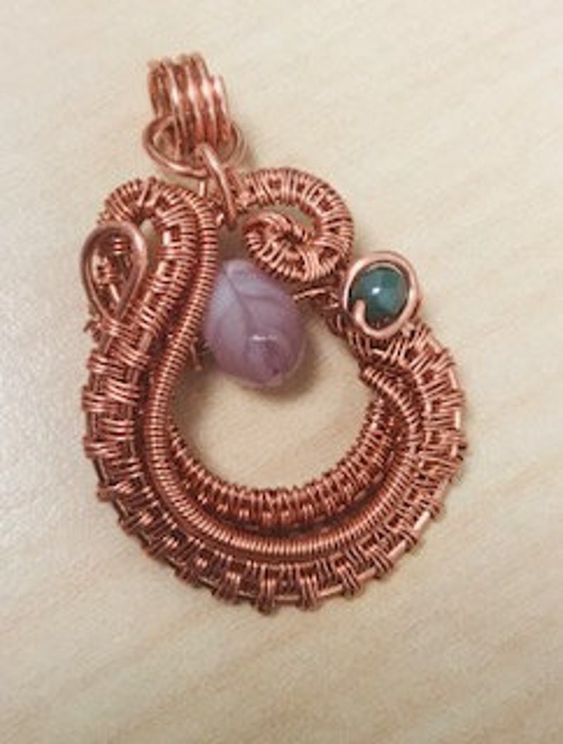 PDF Tutorial Wire Wrap Eternity Pendant Wire Wrap Pattern - Etsy