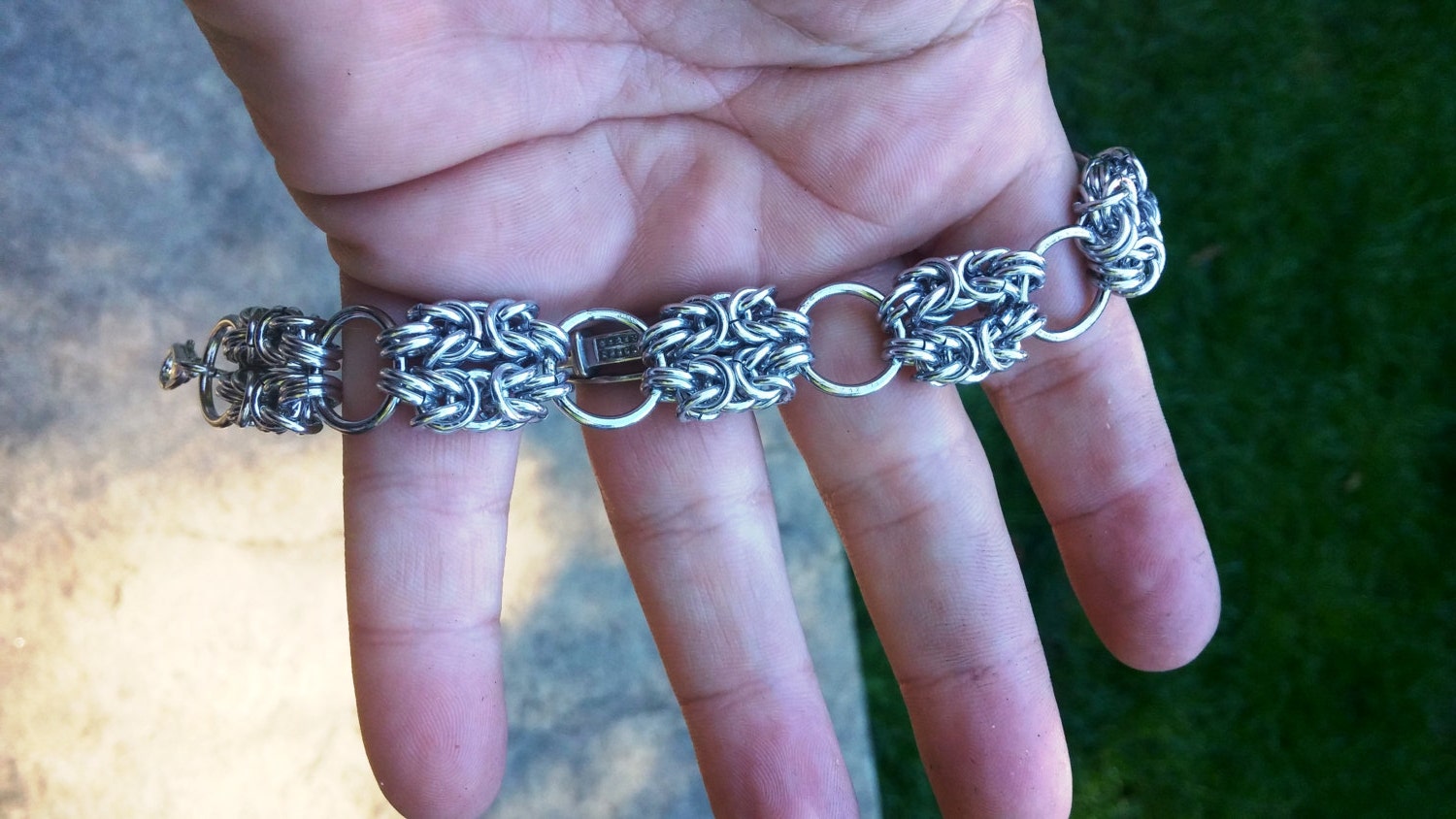 PDF Tutorial Byzantine Linked Weave Bracelet PDF Tutorial - Etsy