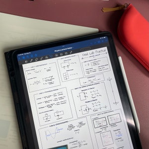 Physics II Laboratory Final Cheat Sheet - Etsy