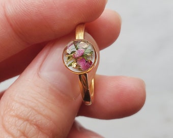 Real Flower Ring | Etsy
