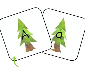 ABC Flashcards Alphabet Cards A-Z Flashcards Homeschool - Etsy Canada