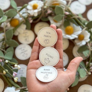 60 PRINTABLE Easter Egg Tokens, Easter Egg Filler, Easter Egg Hunt ...