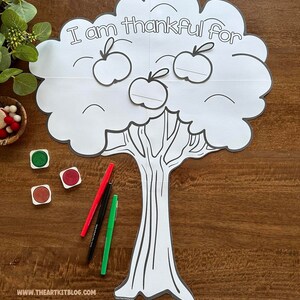 My Gratitude Tree Printable, Thanksgiving, November Wall Art, Fall ...