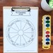 Monthly Phenology Wheel Printable Template, Nature Journaling ...