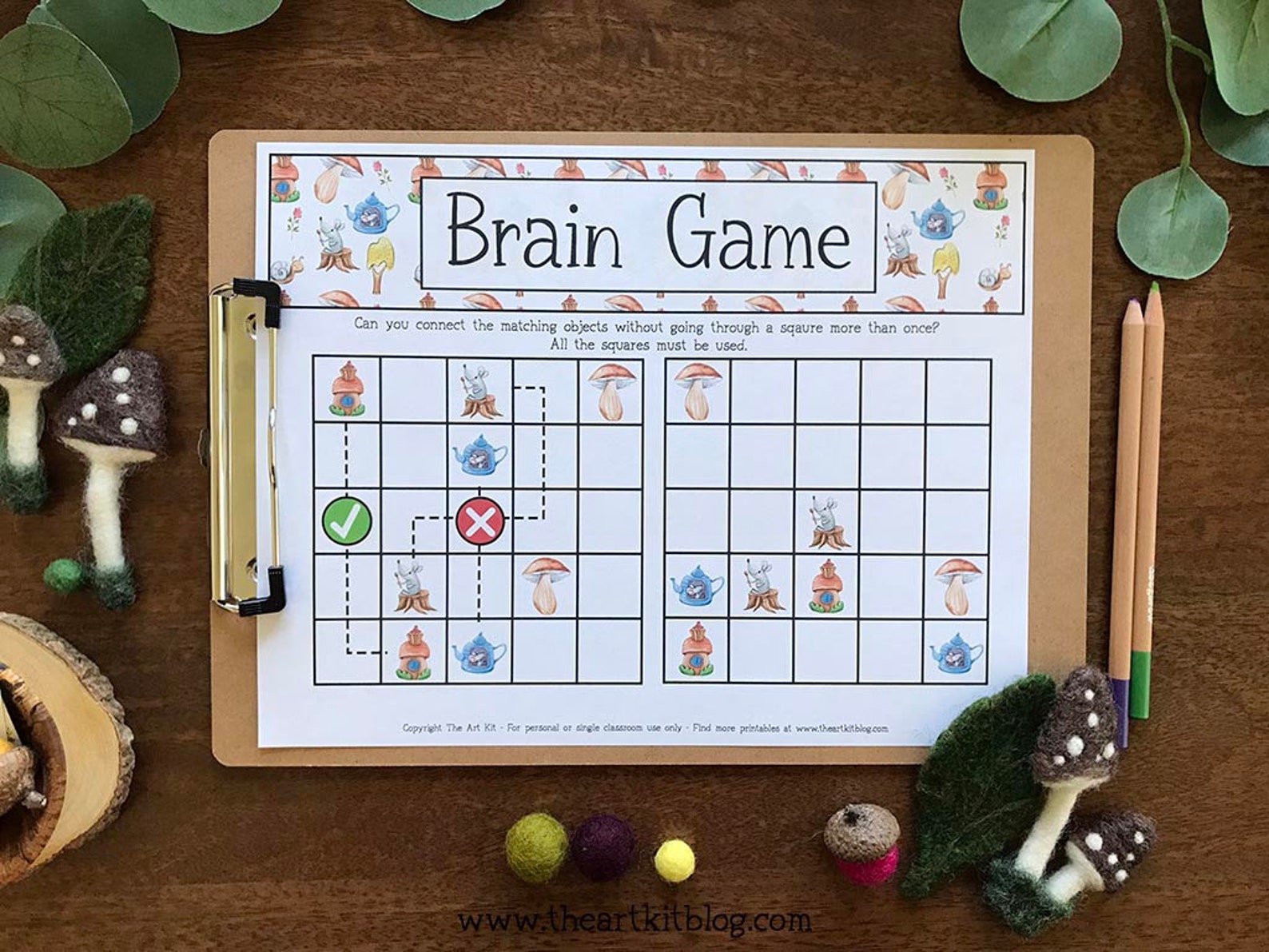 Woodland Game Bundle Printables for Kids Book Game Bundle - Etsy