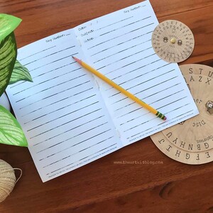 Cipher Wheel Printable for Kids, Spy Kit, Decoder Download, Spy Log ...