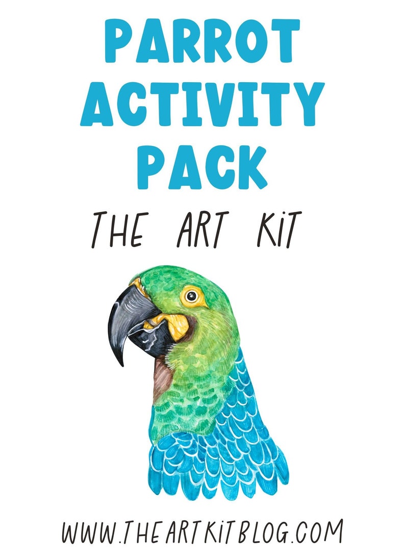 Parrot Printable, Bird Printable, Bird Maze, Parrot Puzzle, Homeschool ...