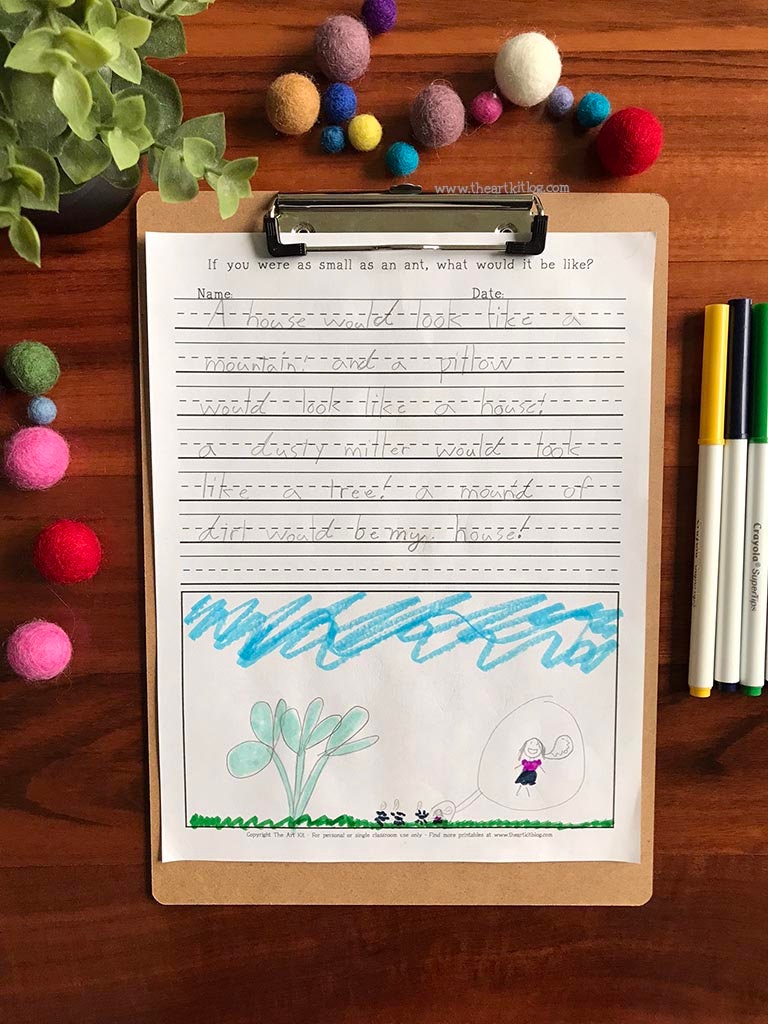 Creative Writing Prompts, April Writing Prompts, 2nd Grade Language ...