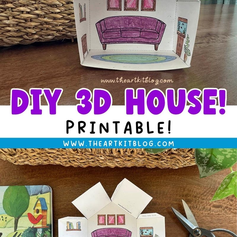 Mini Doll House Room Box - Etsy