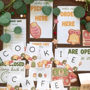 Christmas Cookie Cafe, Pretend Play Shop, Christmas Pretend Play ...