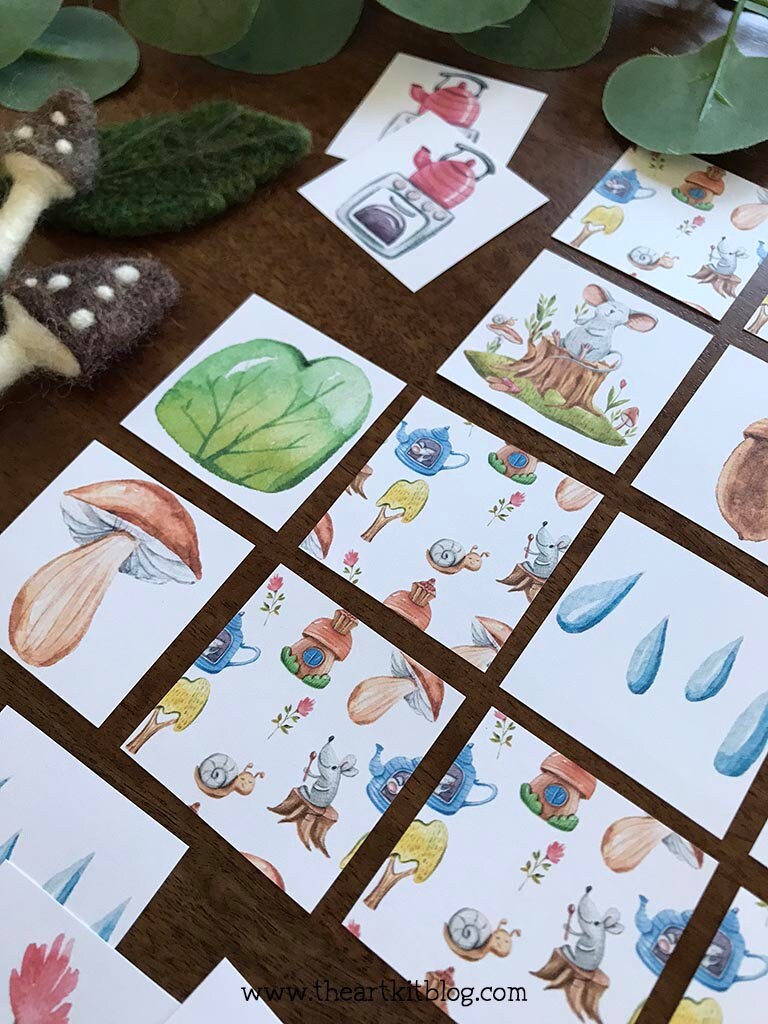Woodland Game Bundle Printables for Kids Book Game Bundle - Etsy