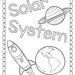 Solar System Coloring Pages Book, 13 Pages to Color, PRINTABLE for Kids ...