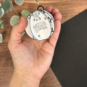 Happy New Year Paper Craft, Digital Download, Homeschool Printables ...