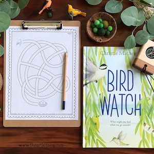 Bird Game Bundle of Printables for Kids, Pairs With Bird Watch Book ...